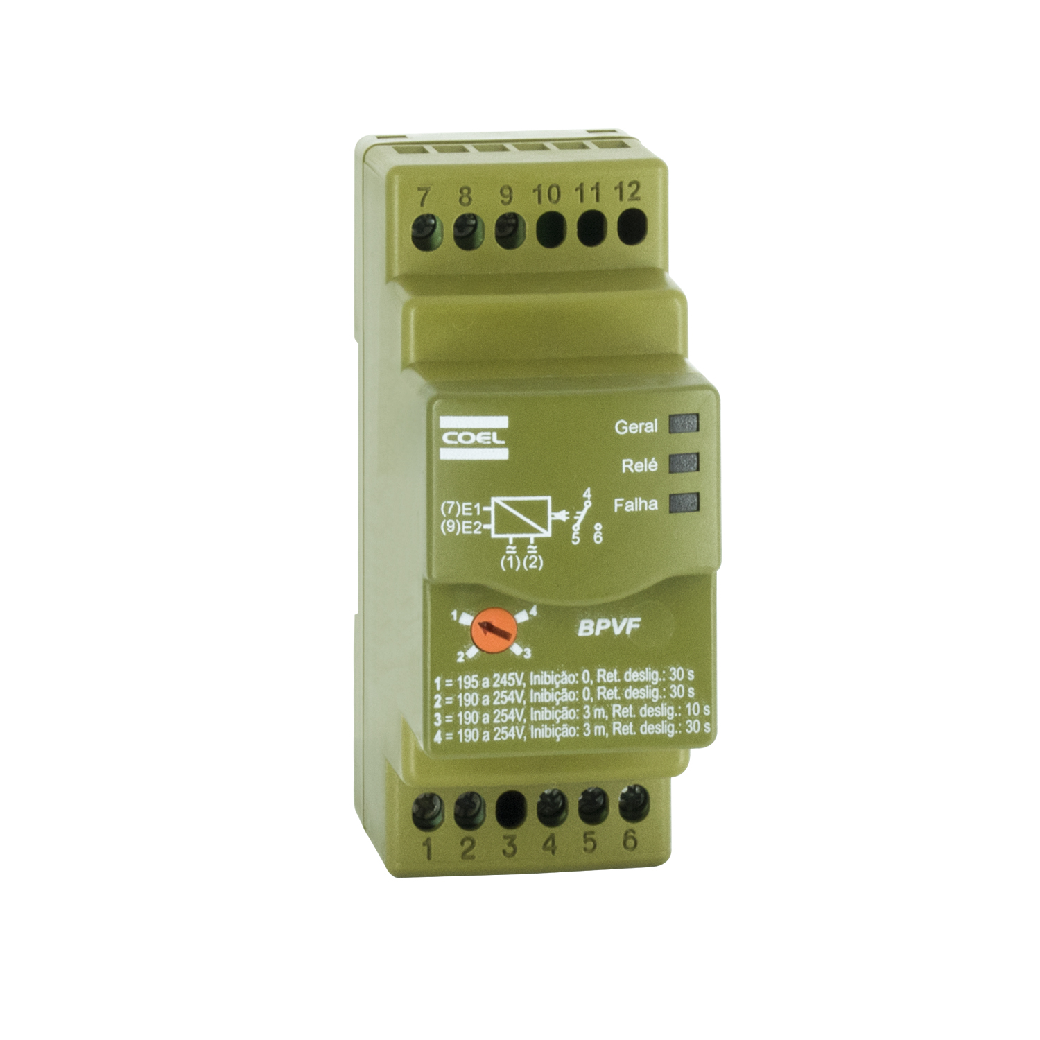 Producto » BPVF Monitor de Voltaje Monofásico – Coel